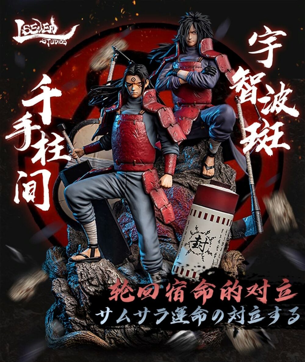 Senju Hashirama & Uchiha Madara - Naruto Resin Statue - LSeven Studios ...