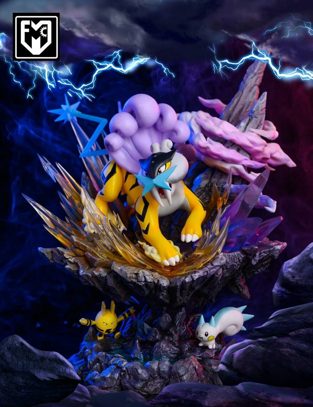 Raikou - Pokemon Resin Statue - MFC Studios [In Stock] - FIGURETOPIA