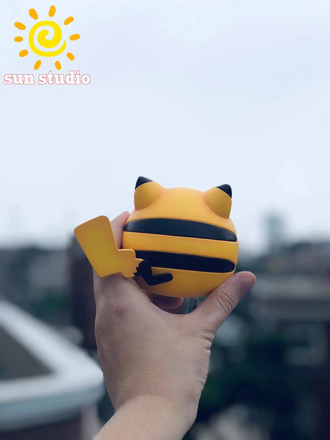 Chubby Pikachu - Pokemon Resin Statue - Sun Studio [In Stock] - FIGURETOPIA