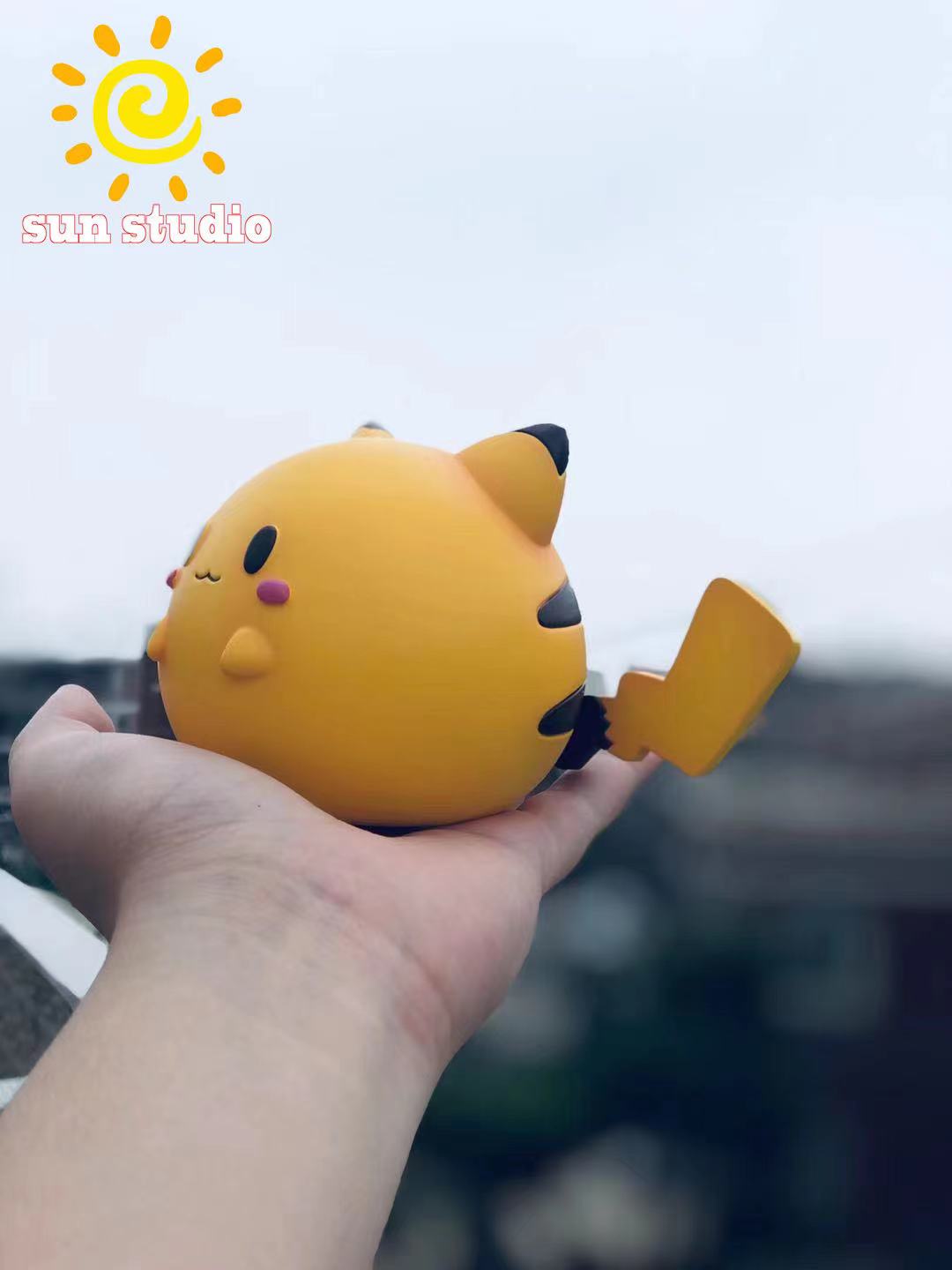 Chubby Pikachu - Pokemon Resin Statue - Sun Studio [In Stock] - FIGURETOPIA