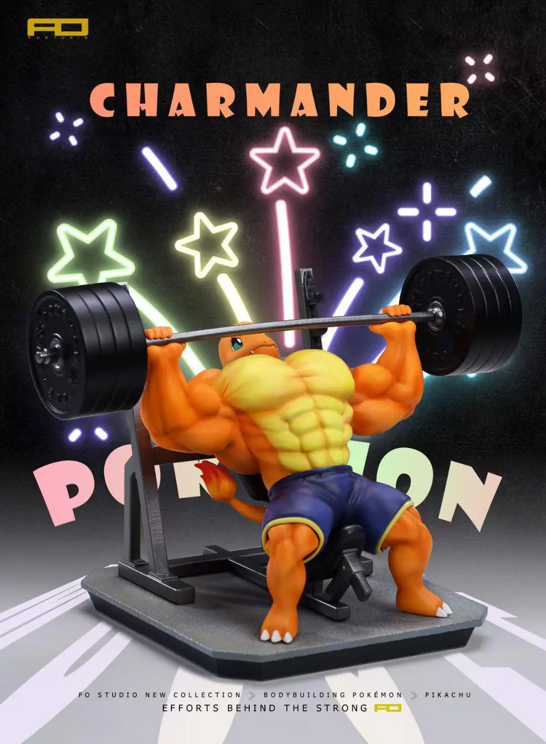 GYM Series Charmander - Pokemon Resin Statue - FO Studios [In Stock ...