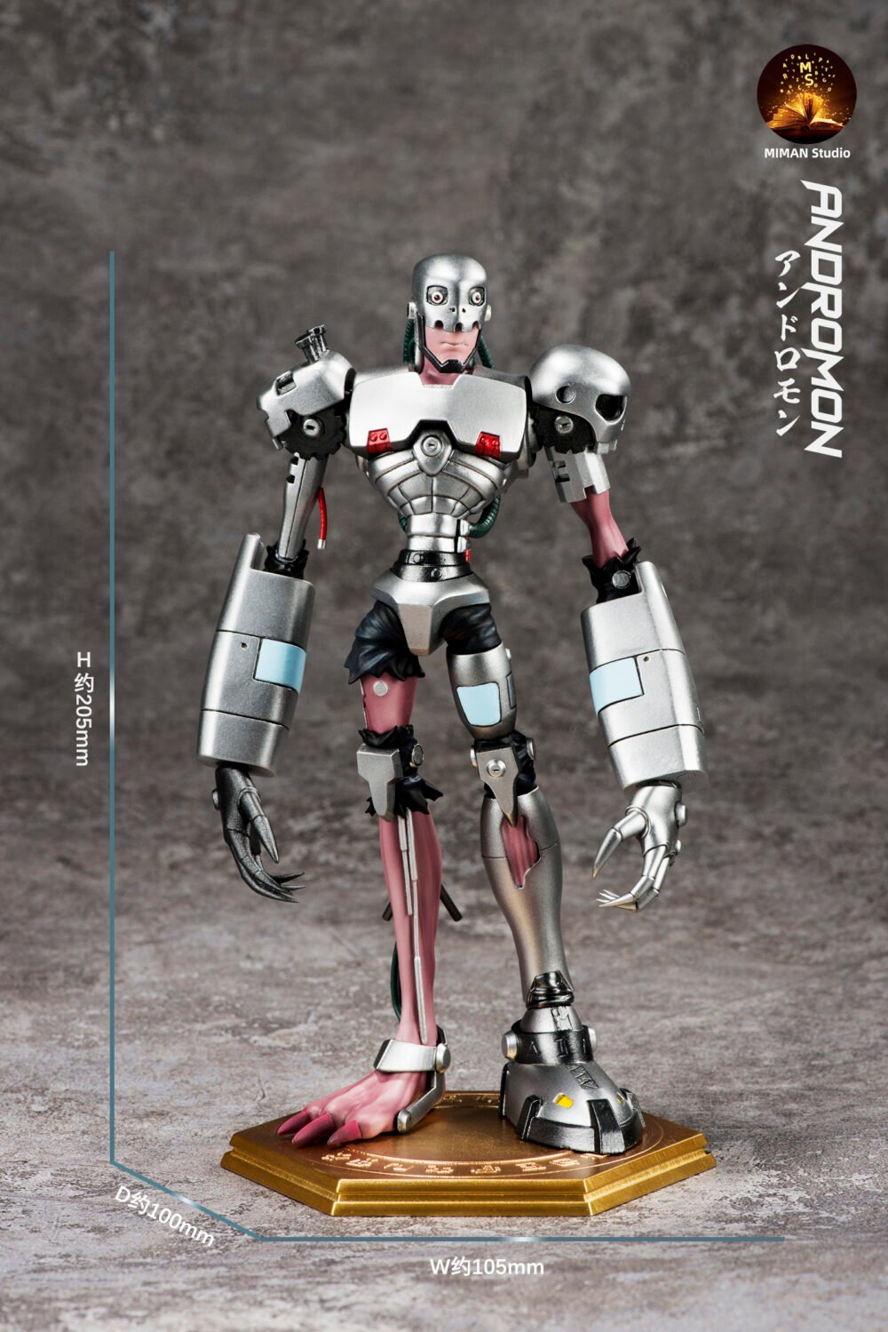 Andromon - Digimon Resin Statue - MIMAN Studios - FIGURETOPIA