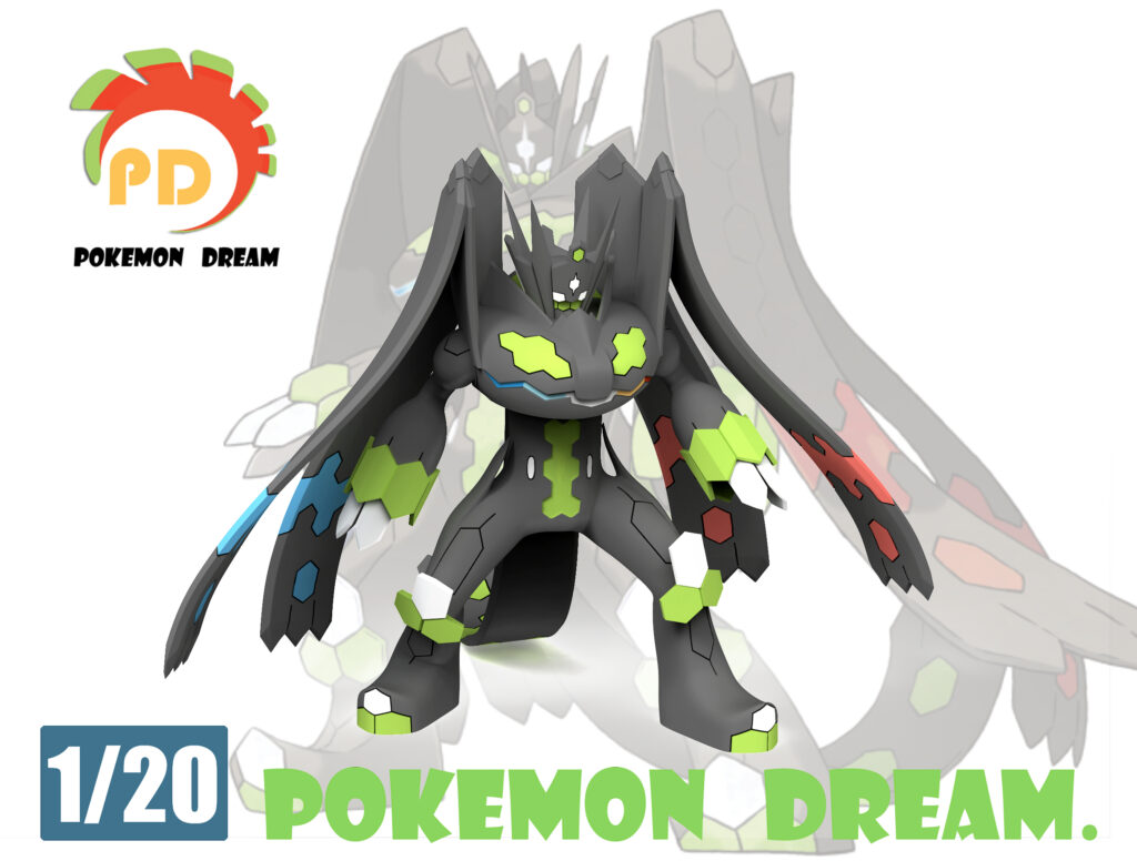 1/20 Scale World Zukan Zygarde Set - Private - Pokemon Resin Statue ...