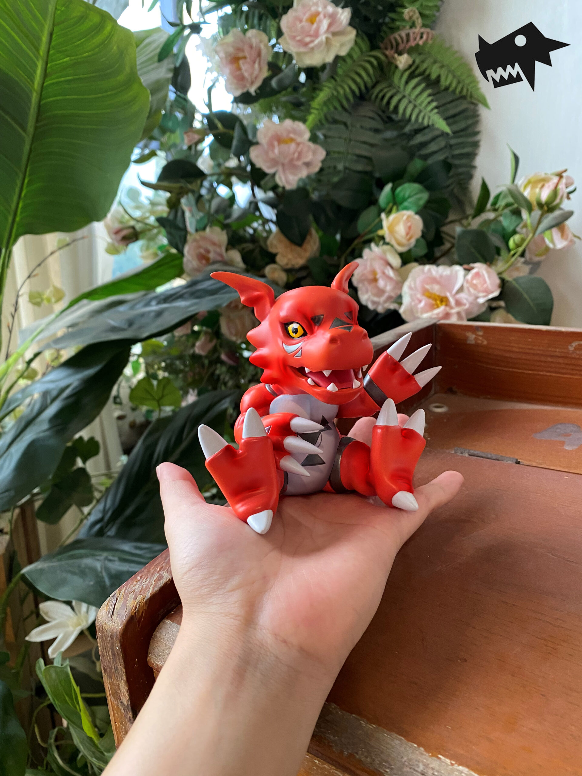 SD Scale Guilmon & Growmon & Megalo Growmon - Digimon Resin Statue - T1 ...