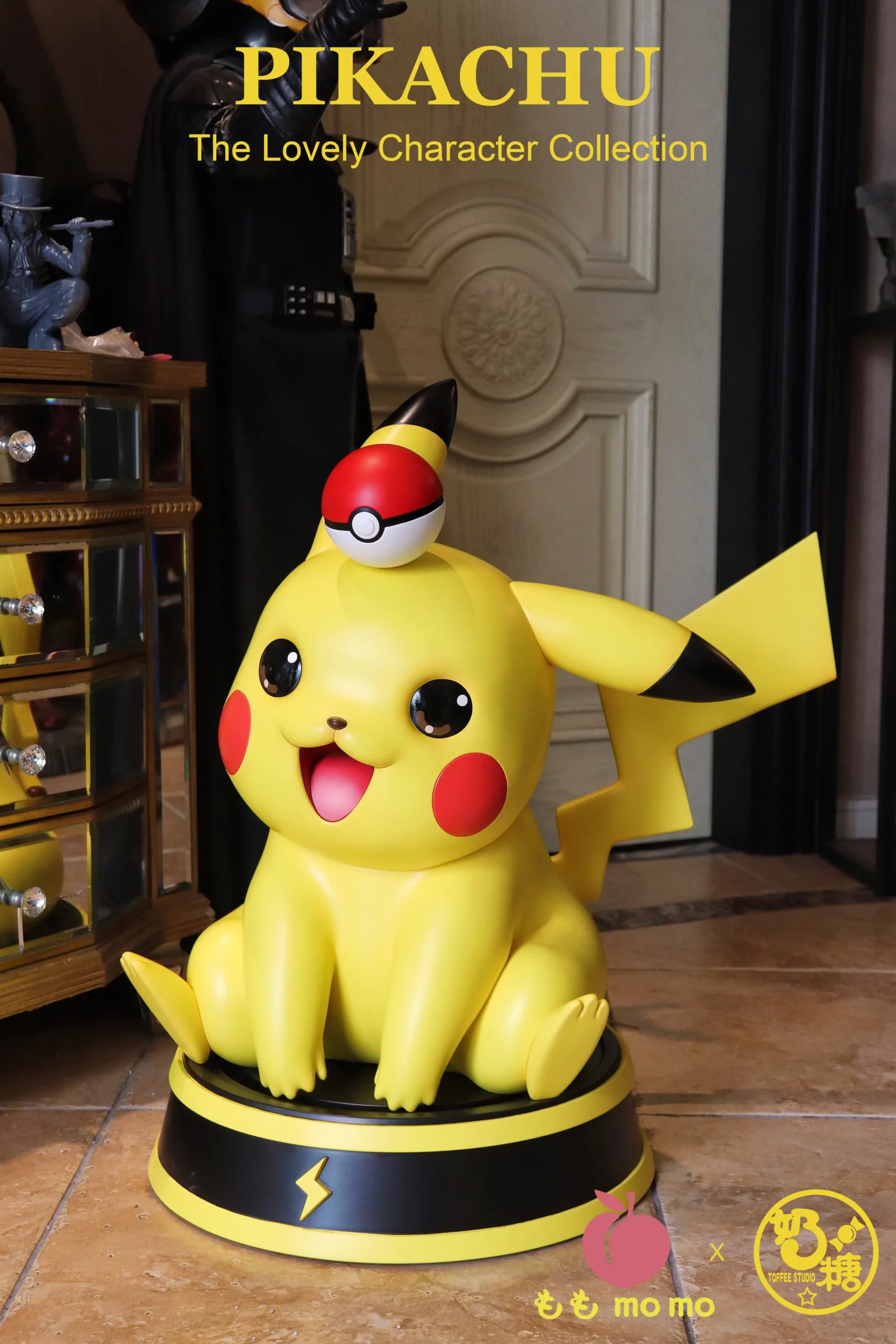1/1 & Mini Scale Sitting Pikachu - Pokemon Resin Statue - MOMO Studio ...