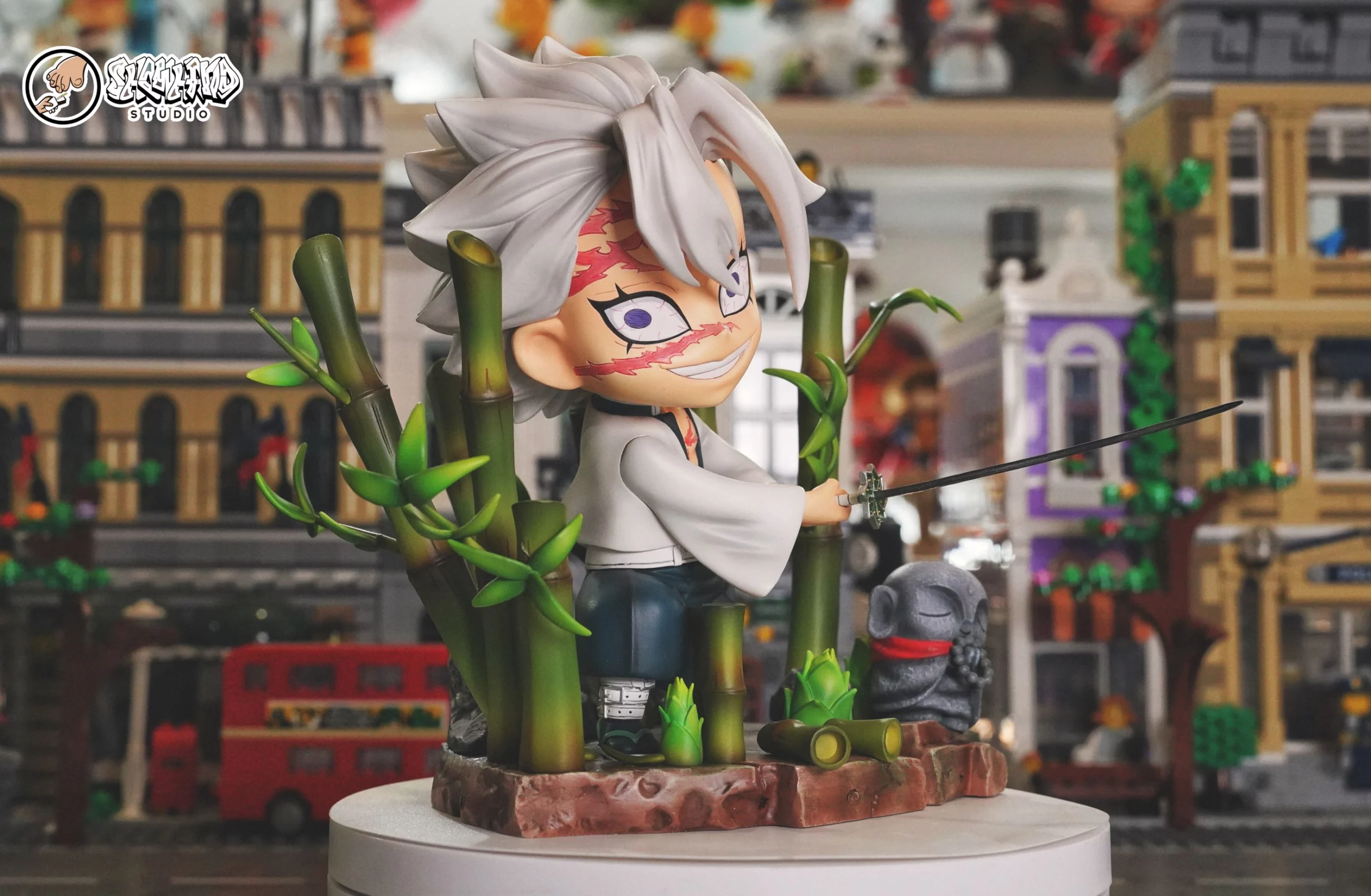 Wind Hashira Shinazugawa Sanemi - Demon Slayer: Kimetsu no Yaiba Resin ...