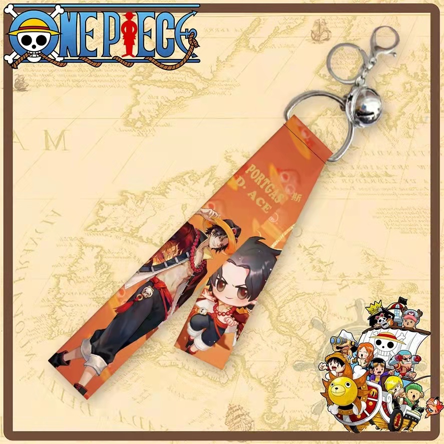 Character of ONE PIECE Streamer Bell Key Chain - Free Shipping - ONE ...