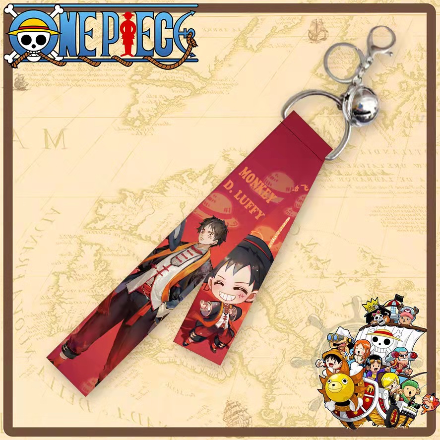 Character of ONE PIECE Streamer Bell Key Chain - Free Shipping - ONE ...