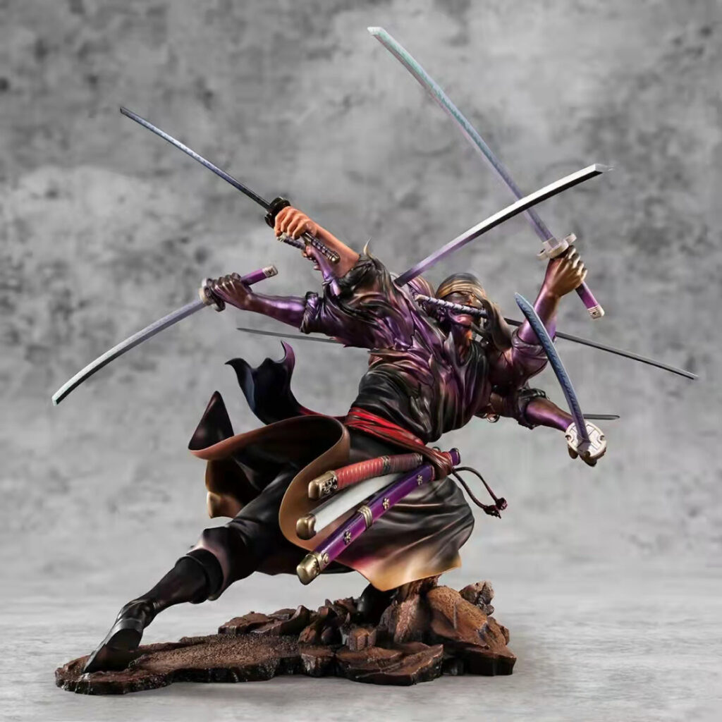 POP MAX Scale Roronoa Zoro with Kiki Kyutoryu: Ashura - ONE PIECE ...