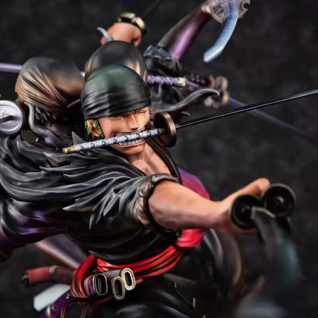 POP MAX Scale Roronoa Zoro with Kiki Kyutoryu: Ashura - ONE PIECE ...