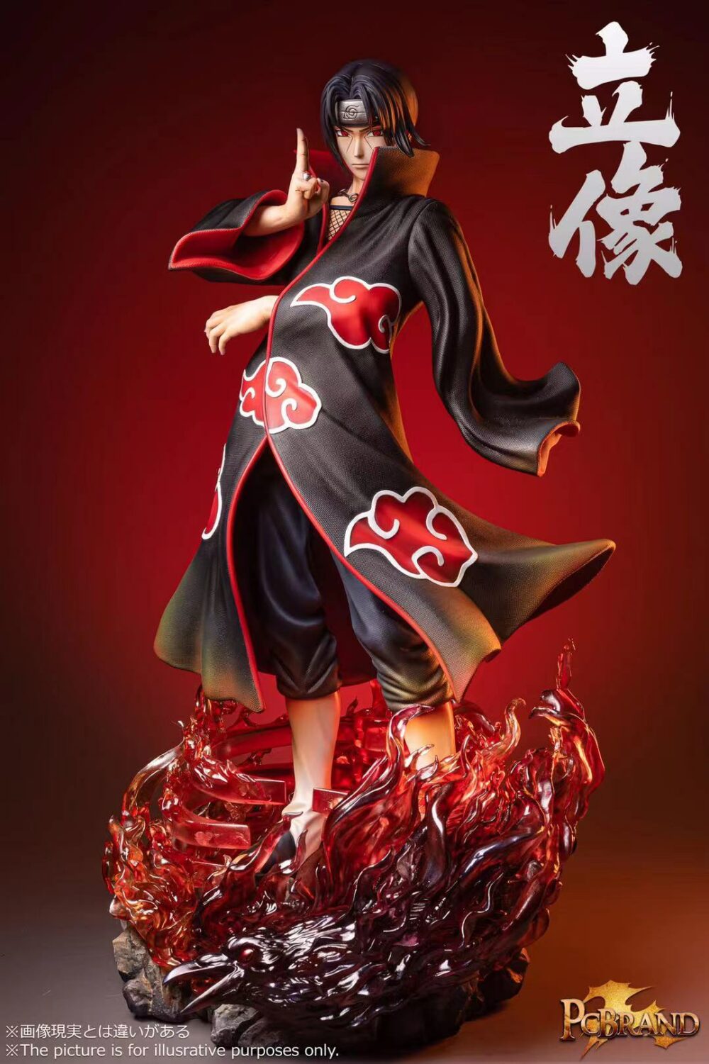 1/4 & 1/6 Scale Itachi Uchiha with LED - Naruto Resin Statue - PCBrand ...