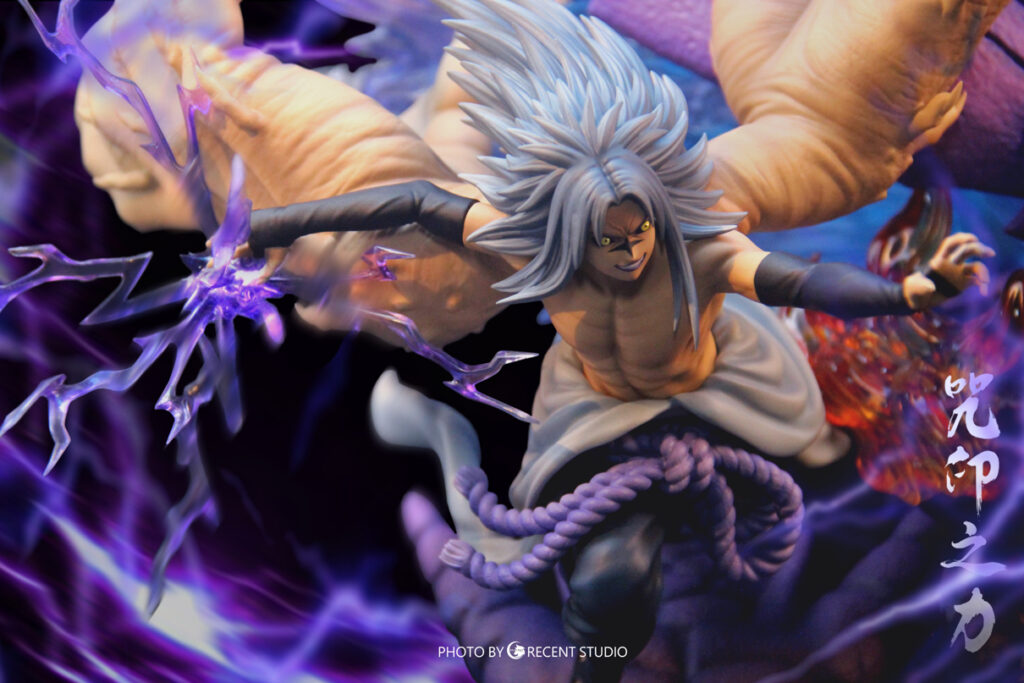 1/7 Scale The Growth of Sasuke Uchiha with LED & Sound - Naruto Resin ...