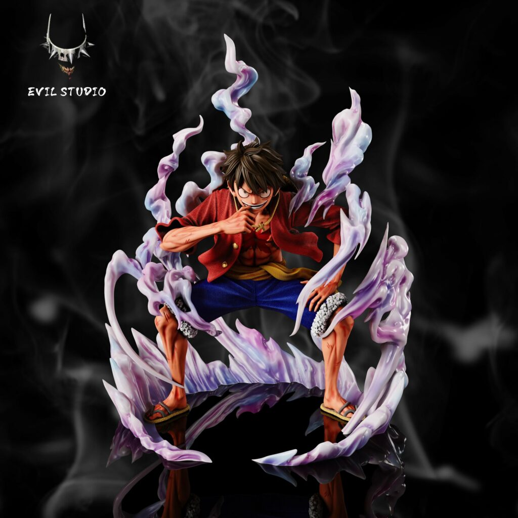 POP Scale Gear Second Monkey D. Luffy - ONE PIECE Resin Statue - EVIL ...