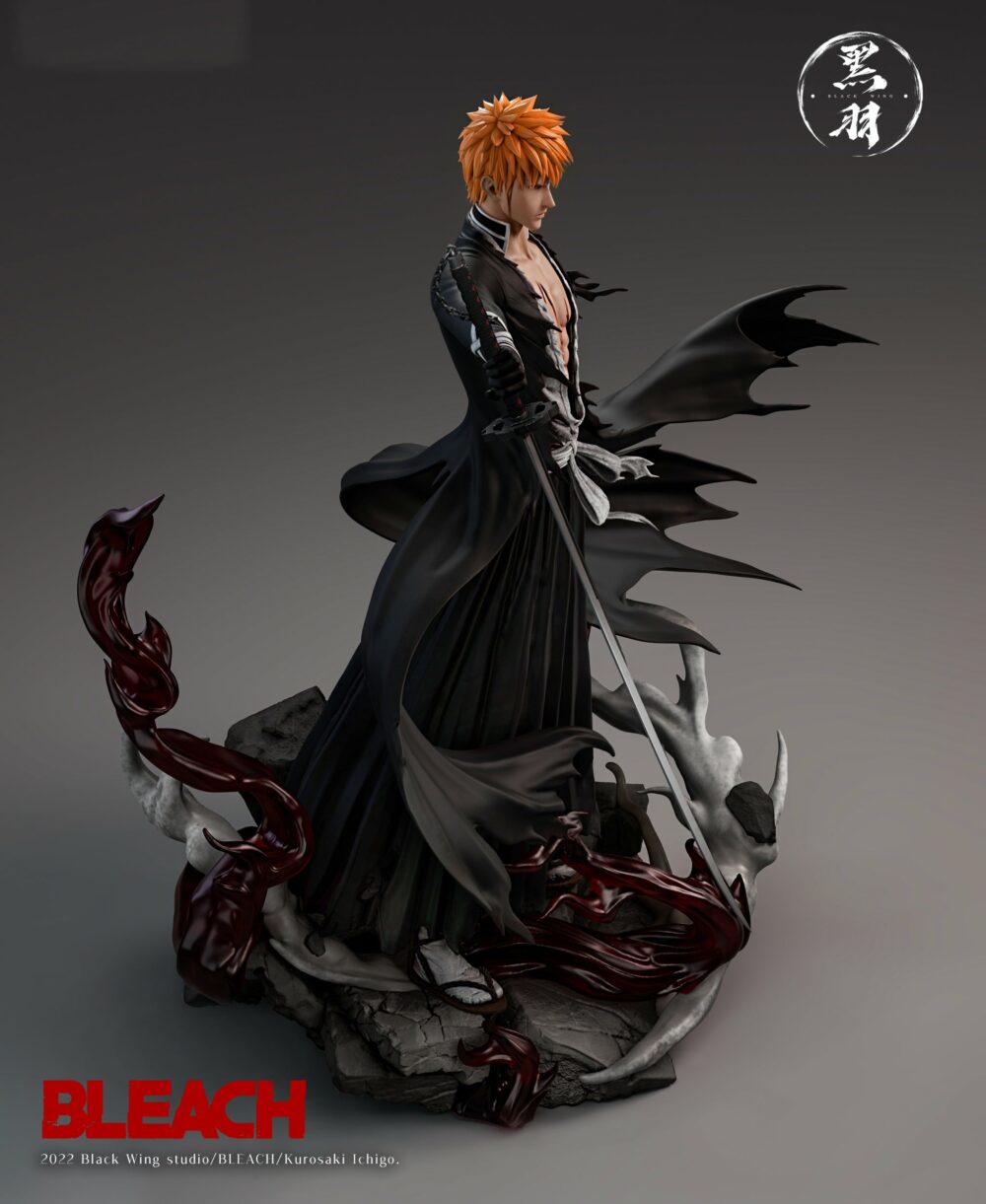 1/6 Scale Ichigo Kurosaki - Bleach Resin Statue - BlackWing Studios [In ...