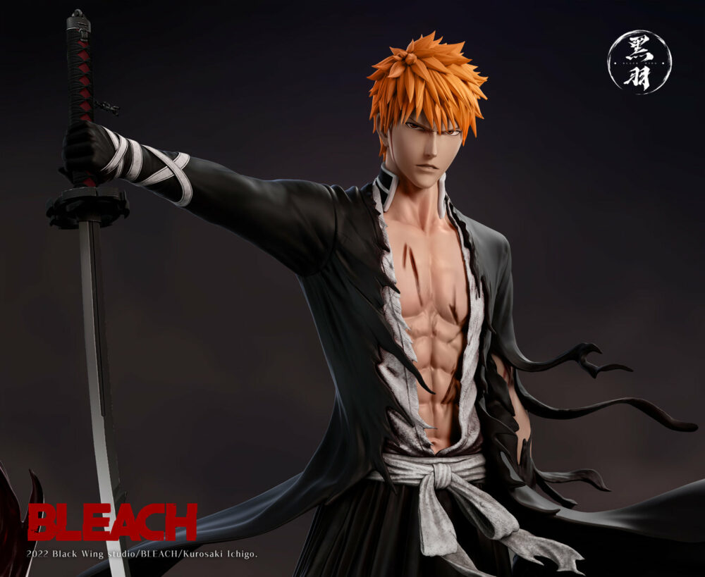 1/6 Scale Ichigo Kurosaki - Bleach Resin Statue - BlackWing Studios [In ...