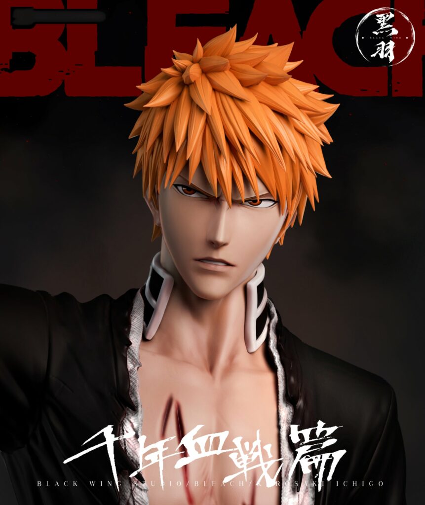 1/6 Scale Ichigo Kurosaki - Bleach Resin Statue - BlackWing Studios [In Stock] - FIGURETOPIA
