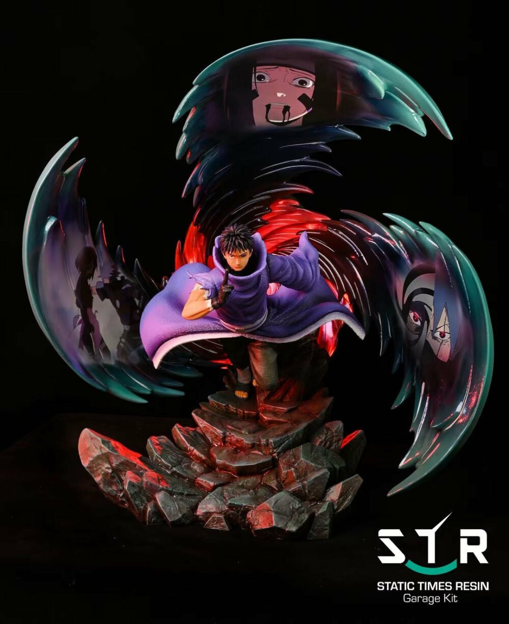 Uchiha Obito/ Tobi with LED - Naruto Resin Statue - STR-Studio [In ...