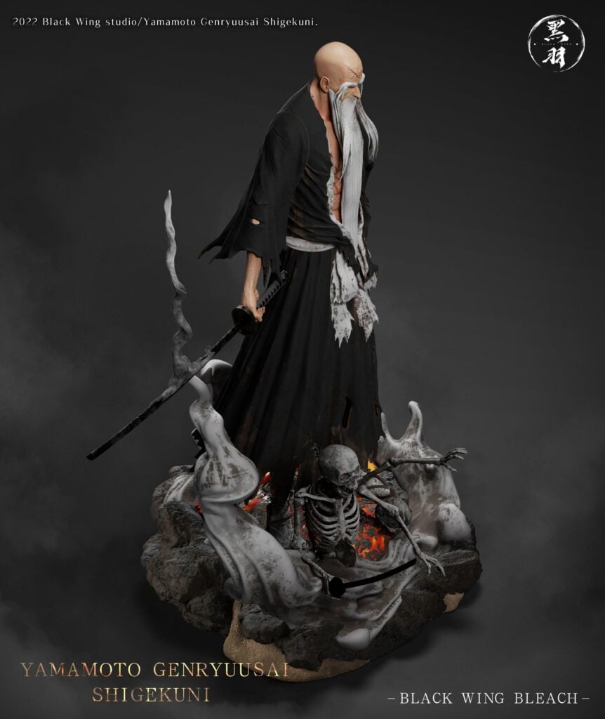 1/6 Scale Genryūsai Shigekuni Yamamoto - Bleach Resin Statue - BlackWing Studios [In Stock ...
