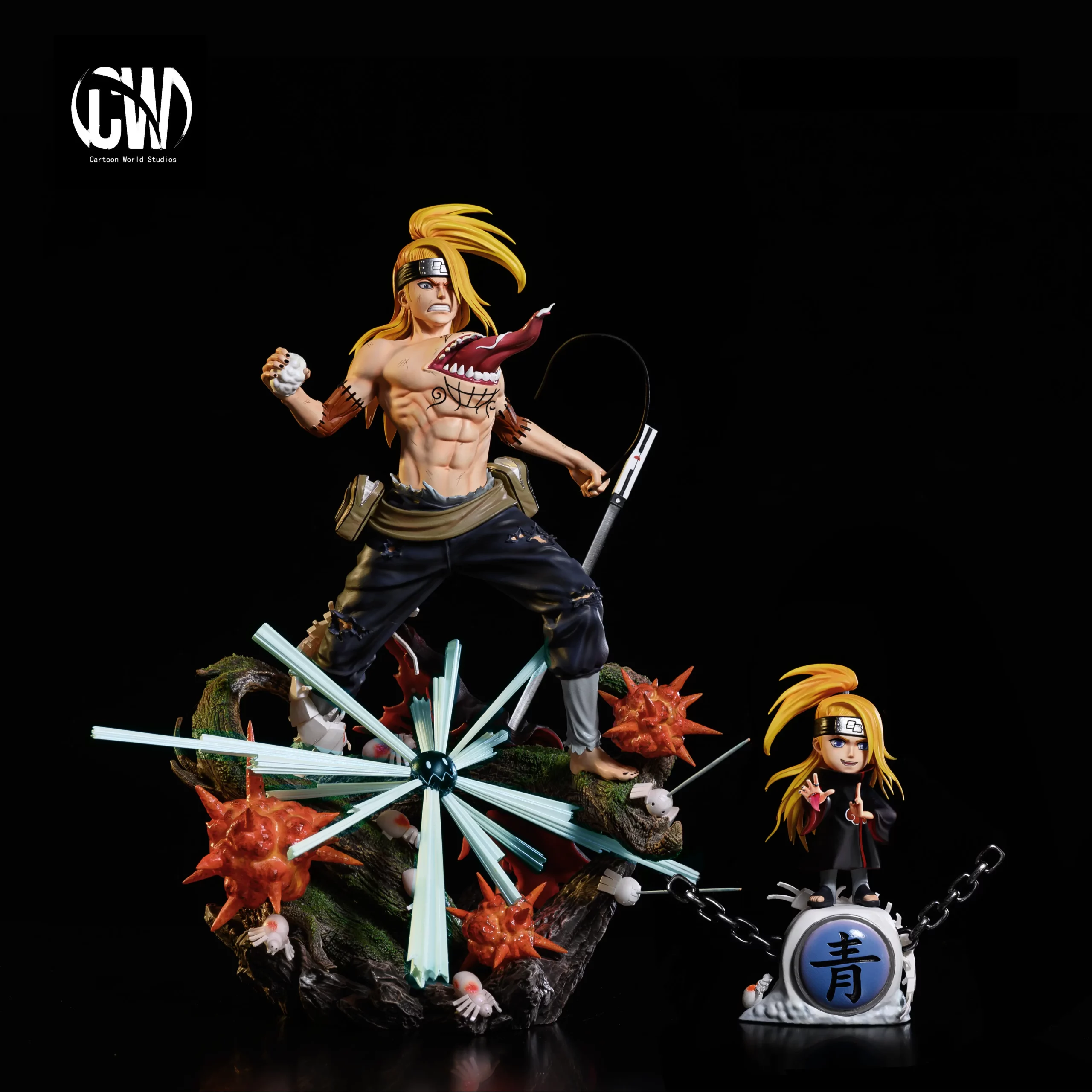 1/7 Scale Battle Damage Deidara - Naruto Resin Statue - CW Studios ...