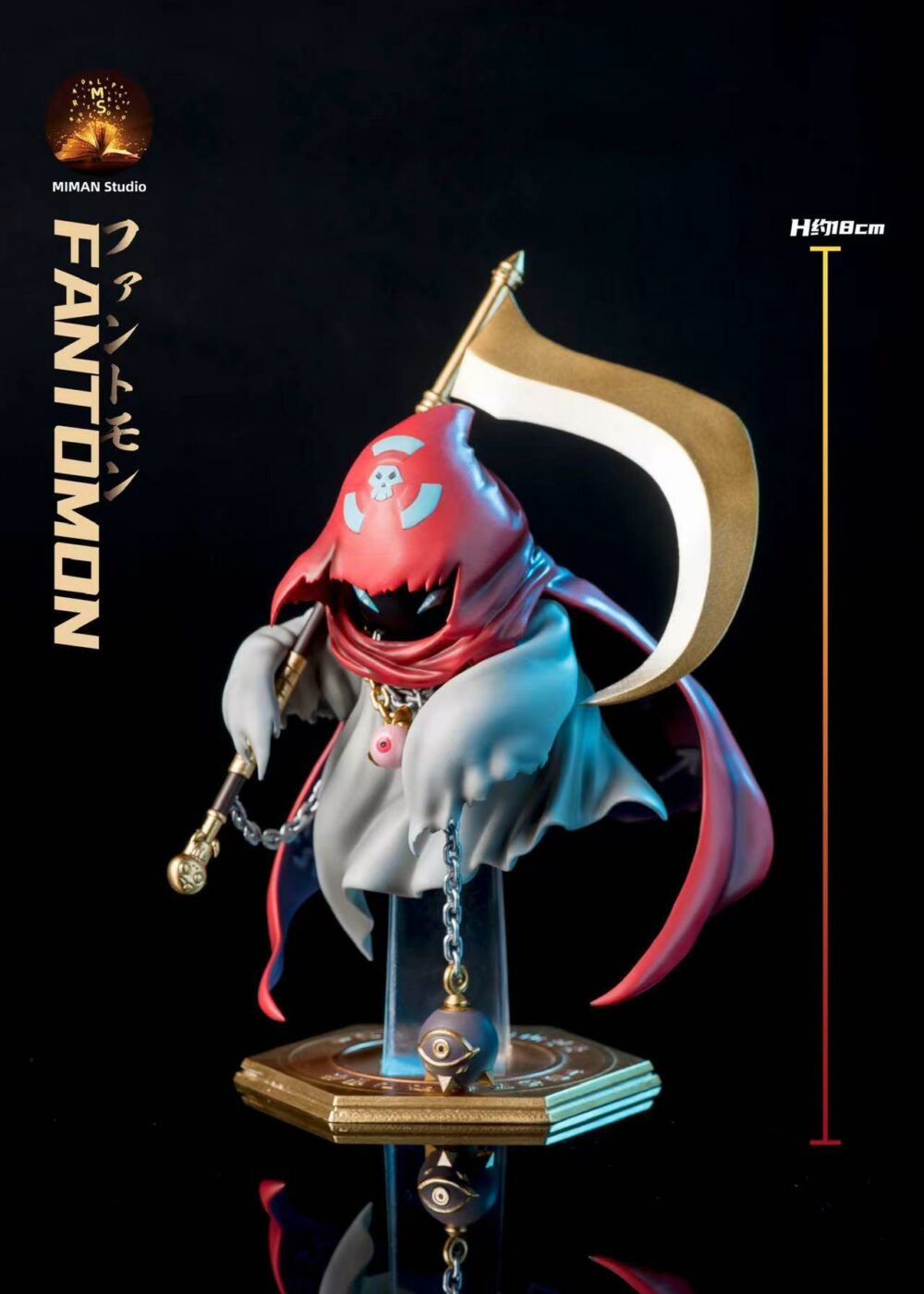 Phantomon & Ogremon - Digimon Resin Statue - MIMAN Studios - FIGURETOPIA