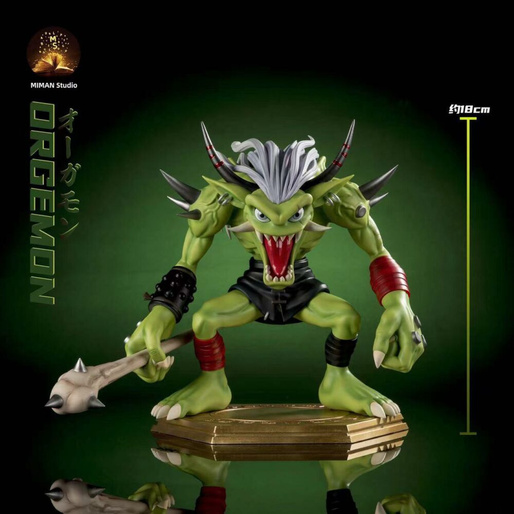 Phantomon & Ogremon - Digimon Resin Statue - MIMAN Studios - FIGURETOPIA