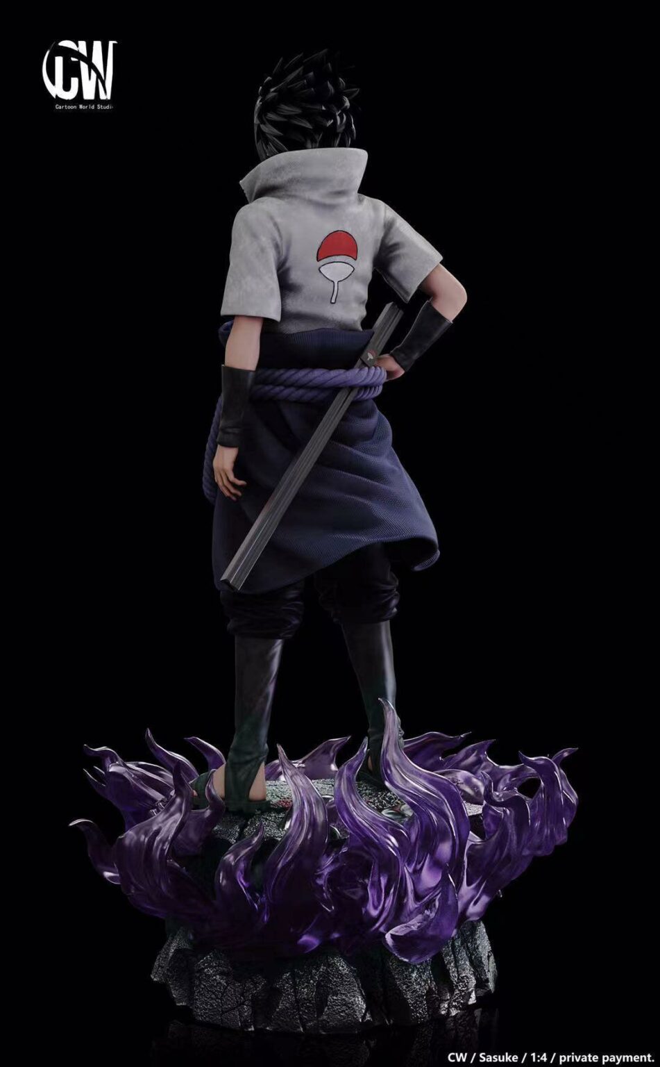 1/4 & 1/6 Scale Eternal Mangekyo Sharingan Sasuke Uchiha with Susanoo ...