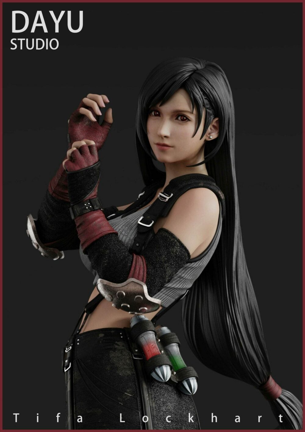 1/4 Scale Tifa Lockhart - (FF7) Final Fantasy VII Resin Statue - DAYU ...