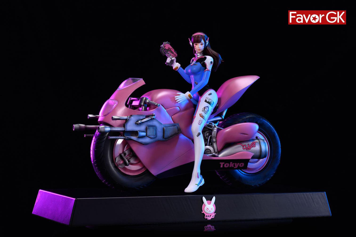 E-Girl D.Va - Overwatch Resin Statue - Number 8 Studios [In-Stock ...