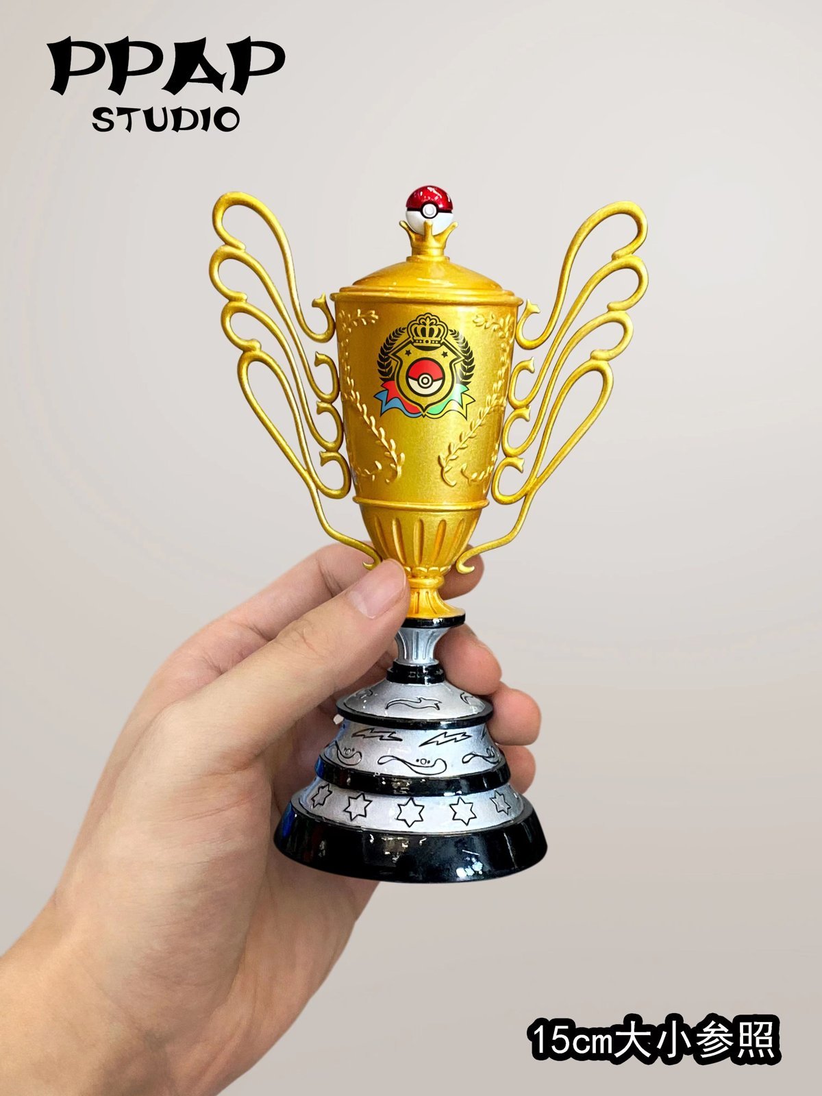Ash Ketchum's Pokemon World Champion Trophy - Pokemon Resin Statue ...