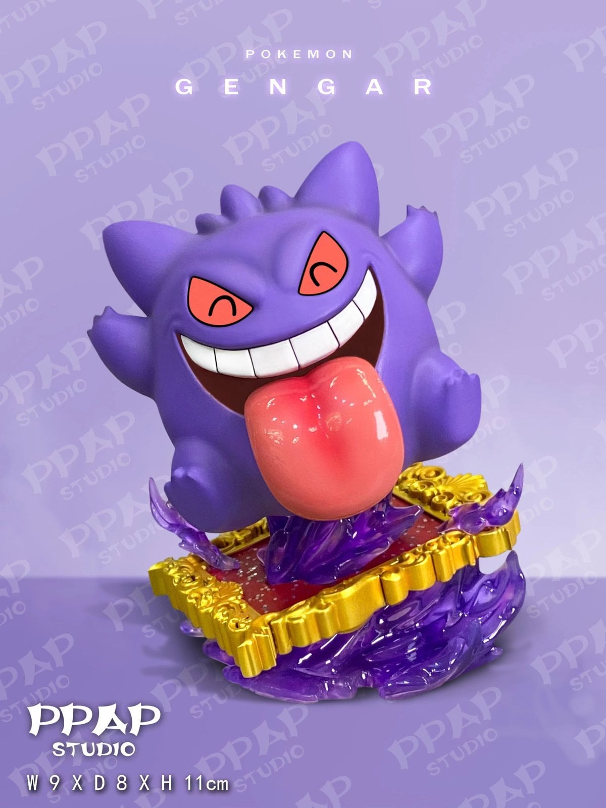 Mini Scale Gengar - Pokemon Resin Statue - PPAP Studios - FIGURETOPIA