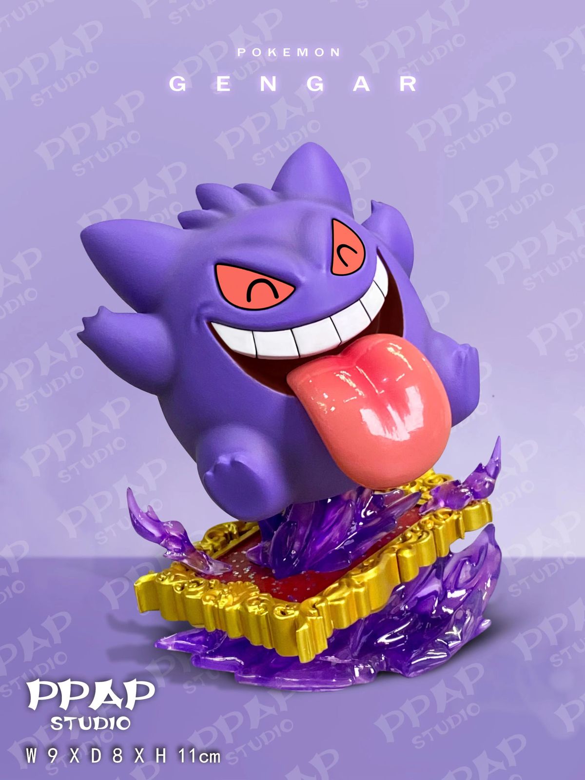 Mini Scale Gengar - Pokemon Resin Statue - PPAP Studios - FIGURETOPIA
