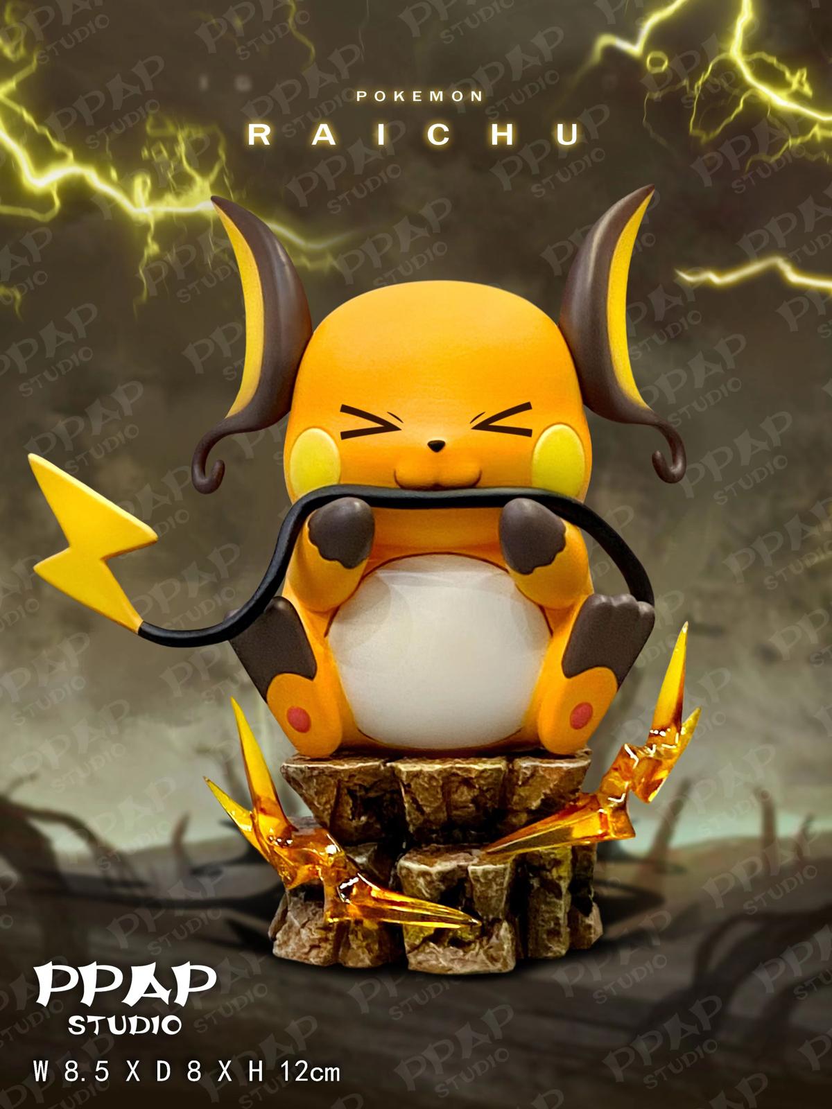 Fatty Little Raichu - Pokemon Resin Statue - PPAP Studios - FIGURETOPIA