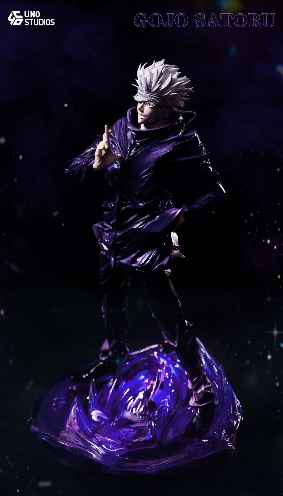Satoru Gojo & Satoru Gojo Bust Statue - Jujutsu Kaisen Resin Statue ...