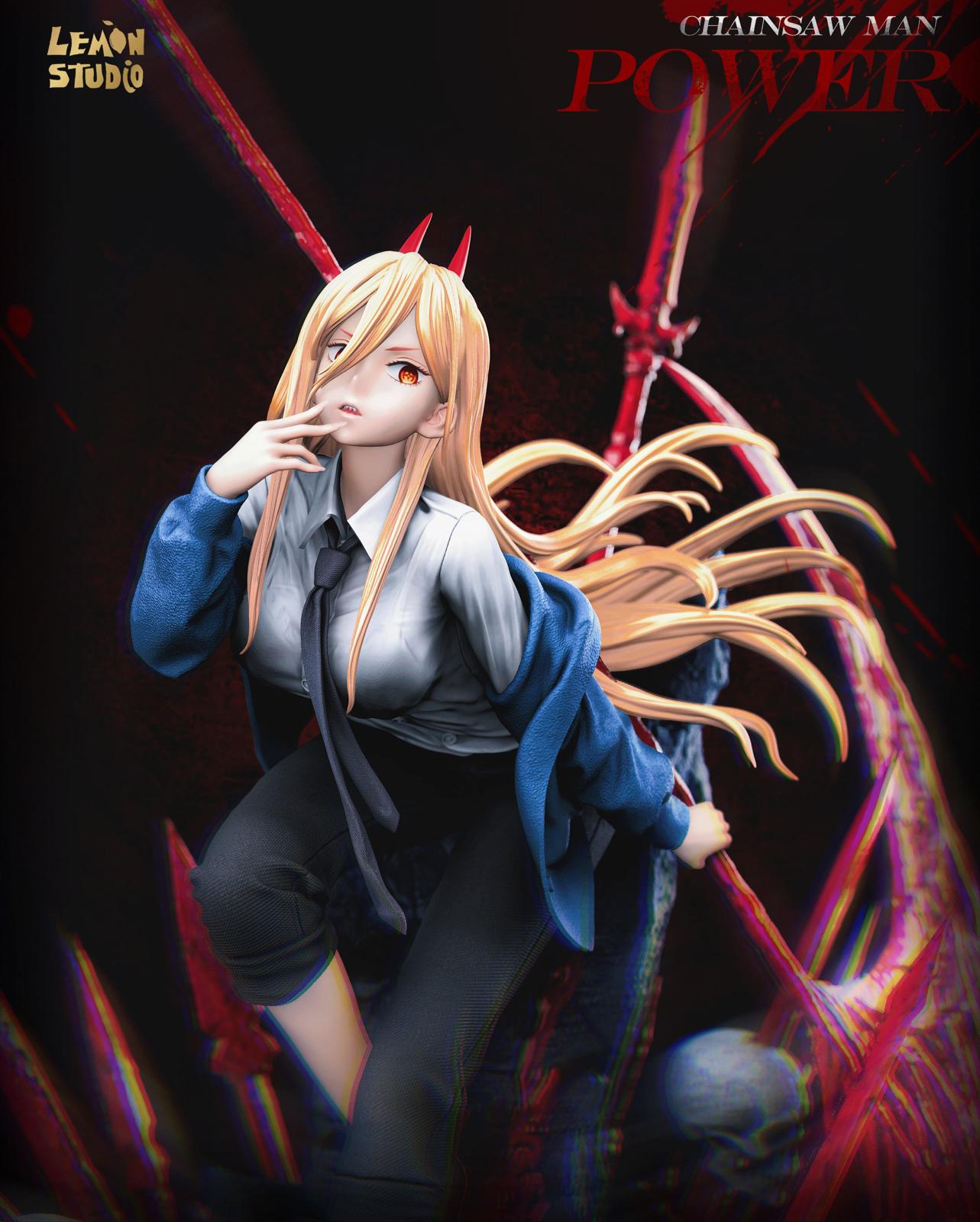 1/6 Scale Power - Chainsaw Man Resin Statue - lemon studio - FIGURETOPIA