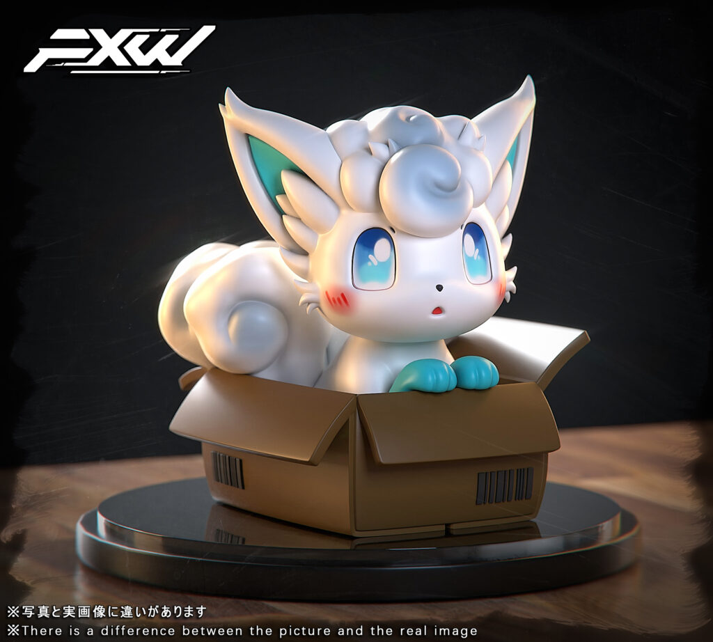 Adopt Series Alolan Vulpix - Pokemon Resin Statue - FXW Studio ...