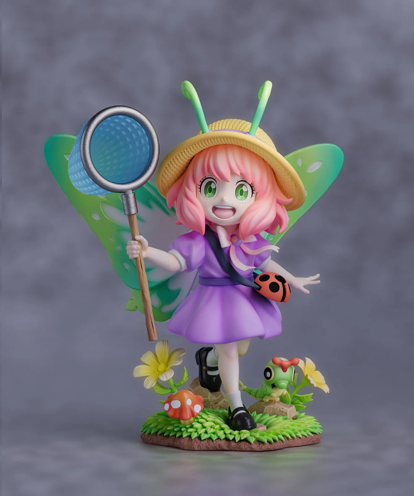 Butterfree Cosplay Anya Forger - Pokemon SPY X FAMILY Resin Statue ...