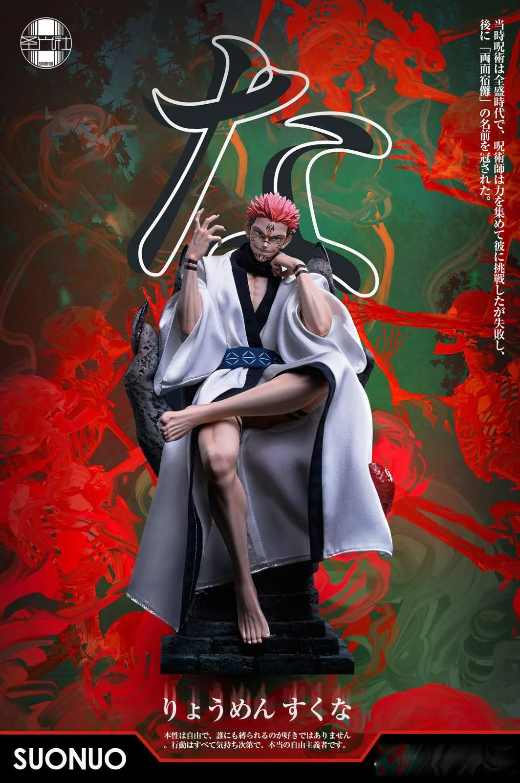 1/6 Scale Sukuna Yuji Itadori & Sukuna Megumi Fushiguro - Jujutsu ...