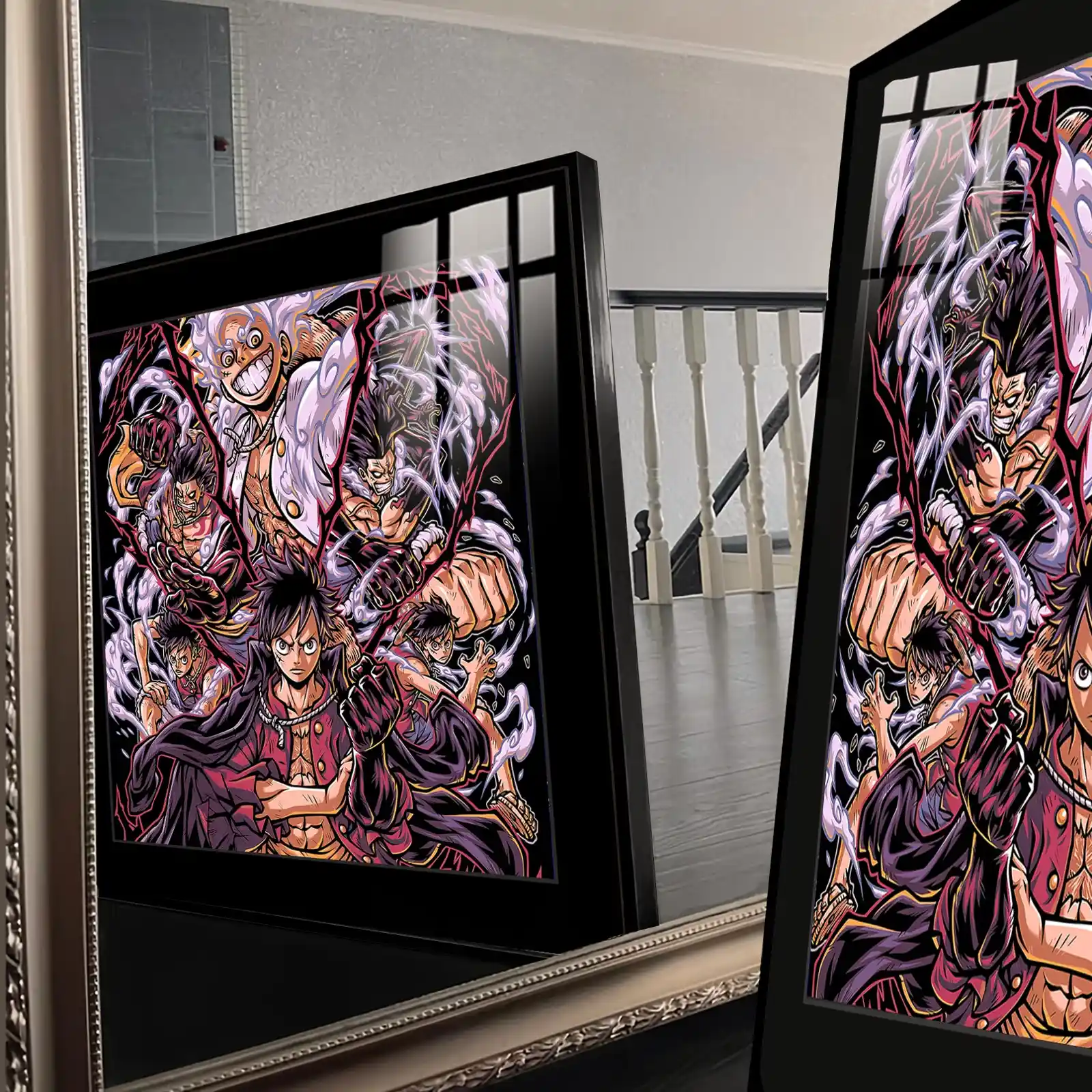 Gear 5 Monkey D. Luffy Evolution's Path Decorative Painting - ONE PIECE ...