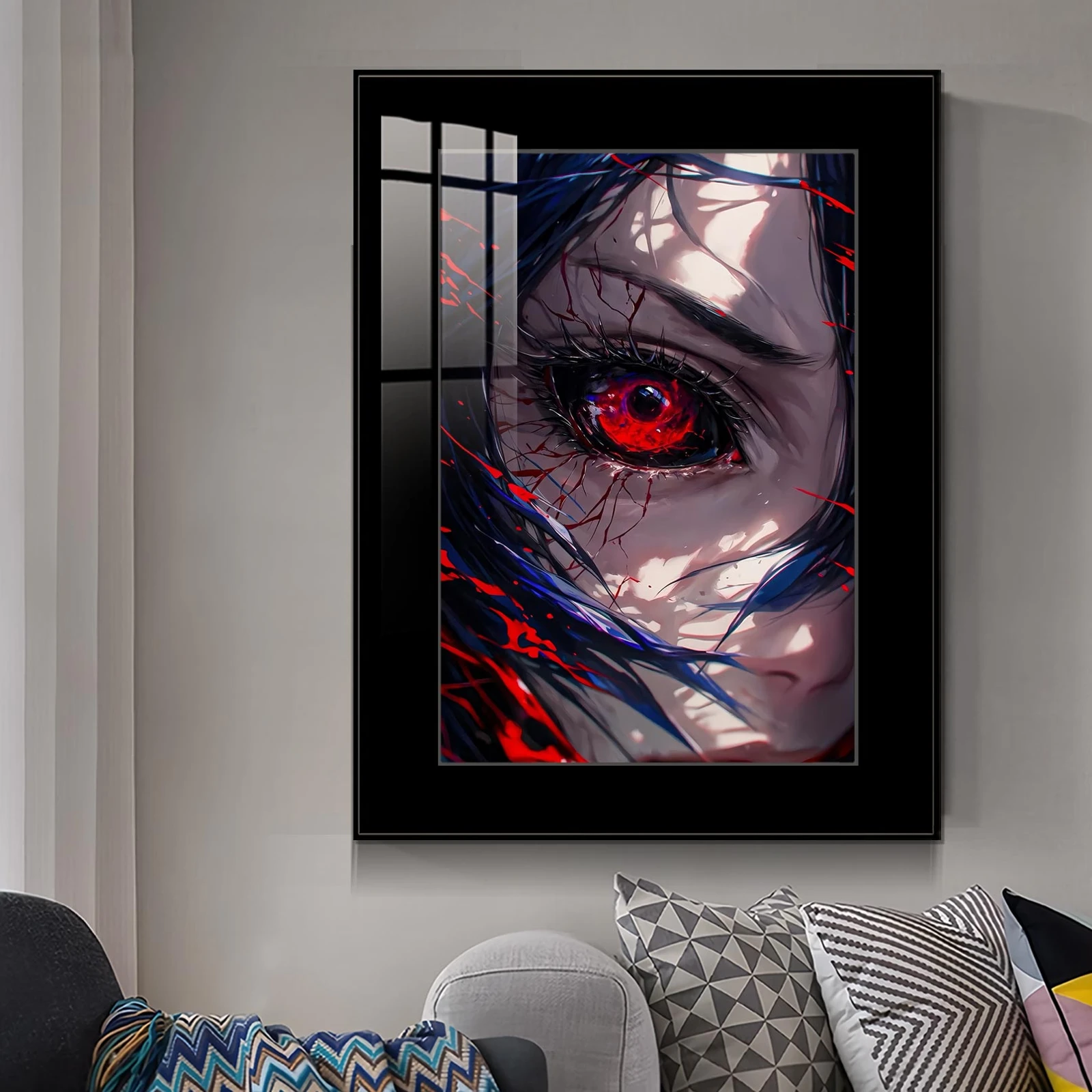 Kakugan Touka Kirishima Decorative Painting - Tokyo Ghoul Decorative ...
