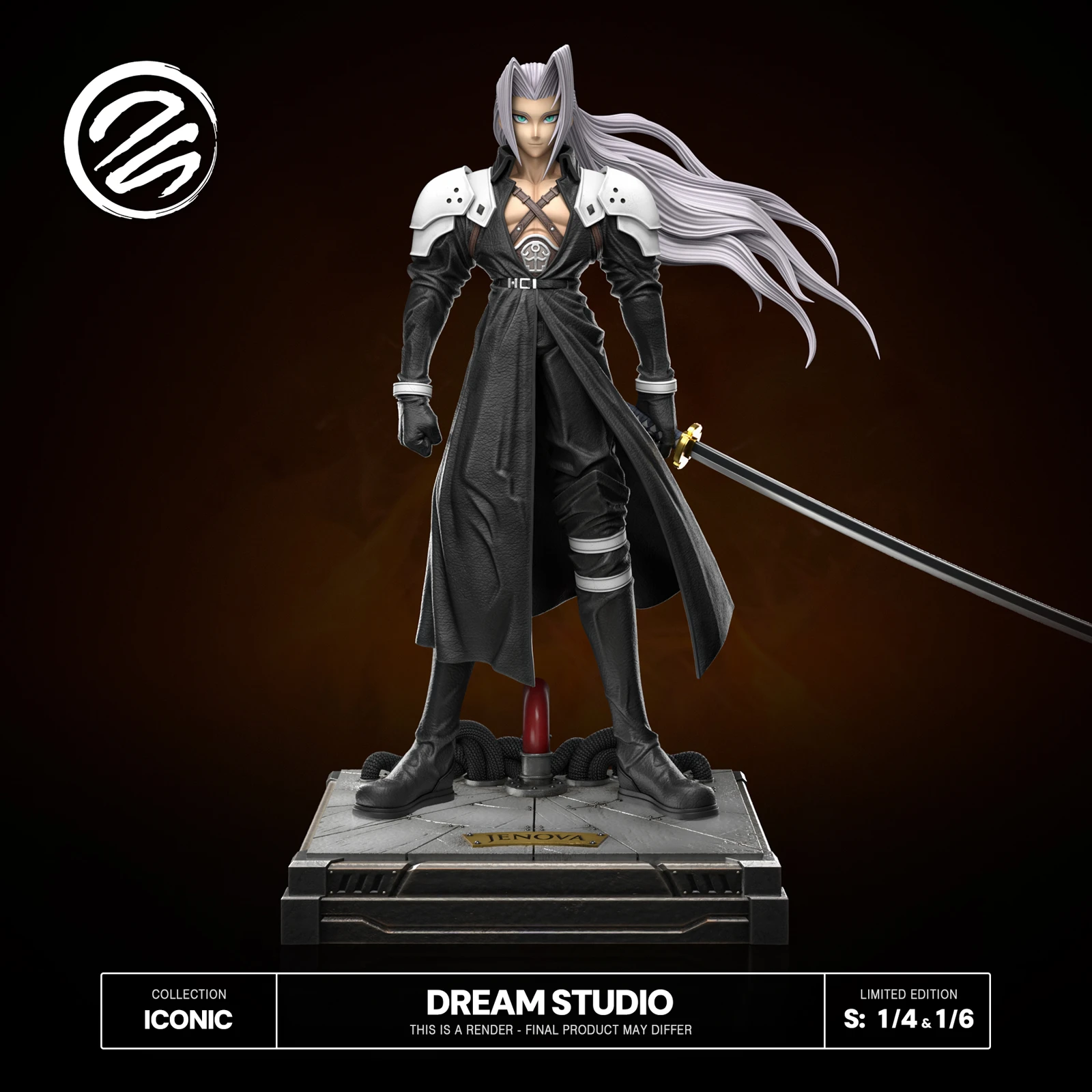 1/6 & 1/4 Scale Sephiroth - (FF7) Final Fantasy VII Resin Statue ...
