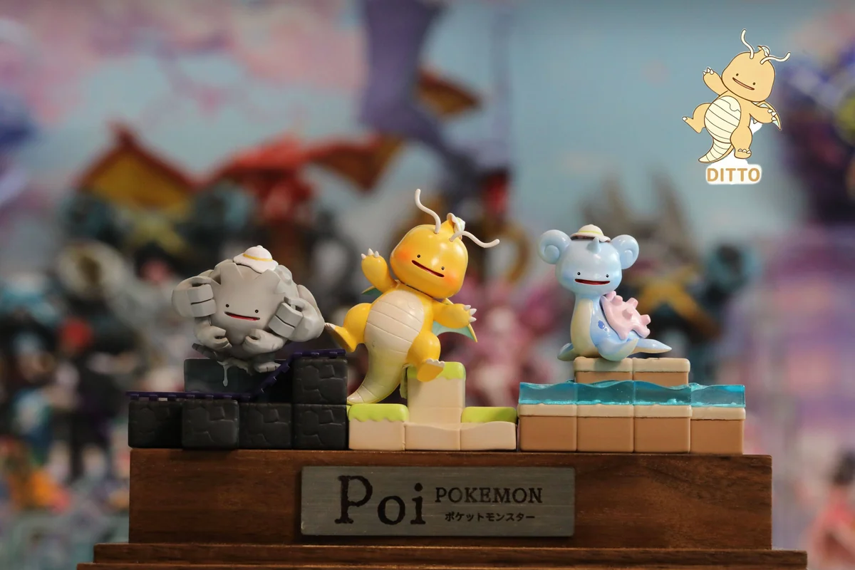 Ditto Figures Set - Pokemon | Ditto Studio
